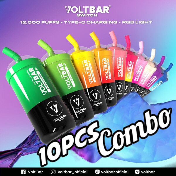 VoltBar 12000 Puff 10 PCS Bundle - SG Vape Cod